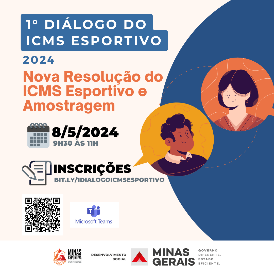 Sedese - Sedese promove o 1° Diálogo do ICMS Esportivo sobre nova ...
